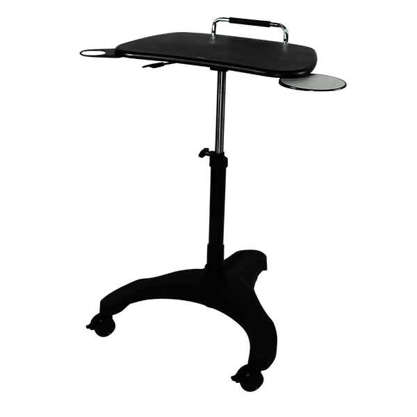Height Adjustable Laptop Trolley Standing Desk. – Office Furniture Sales